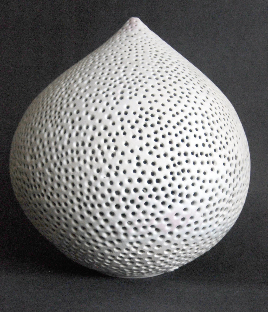 Vessel - tear drop, perforated – Breathing Colours Gallery AU